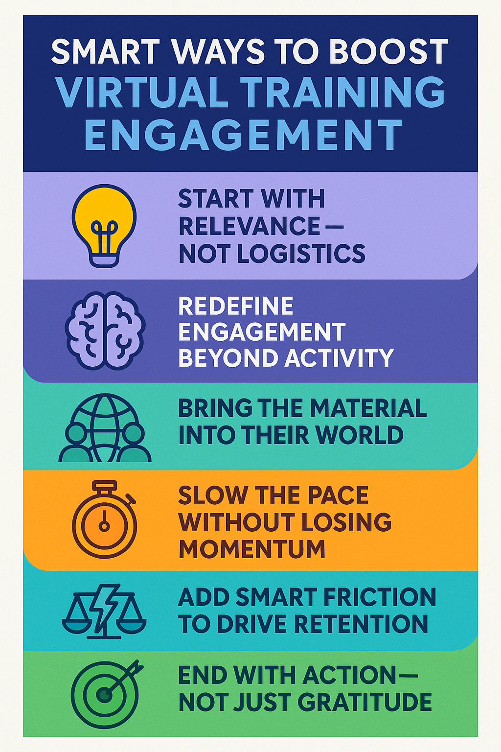 How to Master Virtual Training Engagement